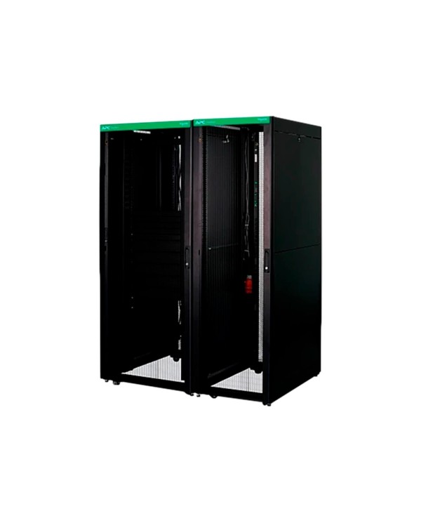 Rack Apc Easy 600mm/42U/1100mm with Roof Side panel castors feet and 4 ...